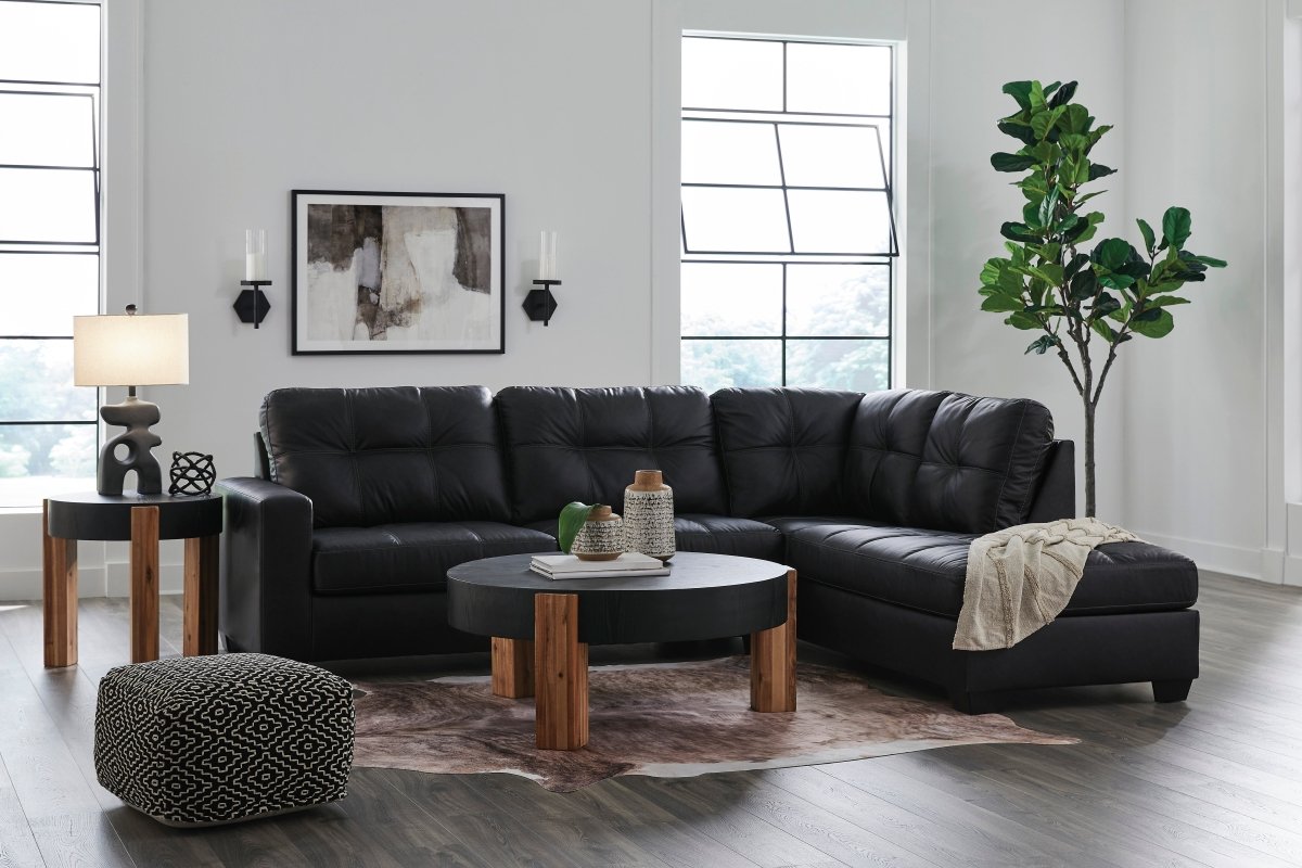 Barlin Mills Carbon RAF Chaise Sectional – WCC Furniture & Mattress Center