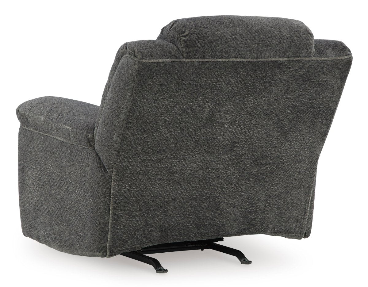 Frohn Graphite Rocker Recliner – WCC Furniture & Mattress Center