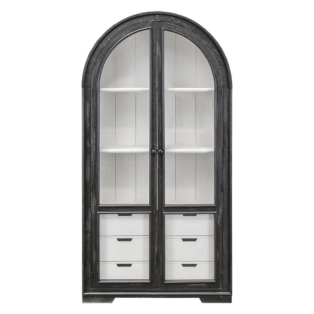 Julia Curved Hutch Cabinet – WCC Furniture & Mattress Center
