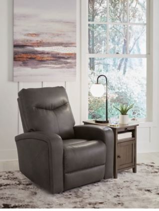Ryversans Quarry Power Recliner w/ Adjustable Headrest – WCC Furniture ...
