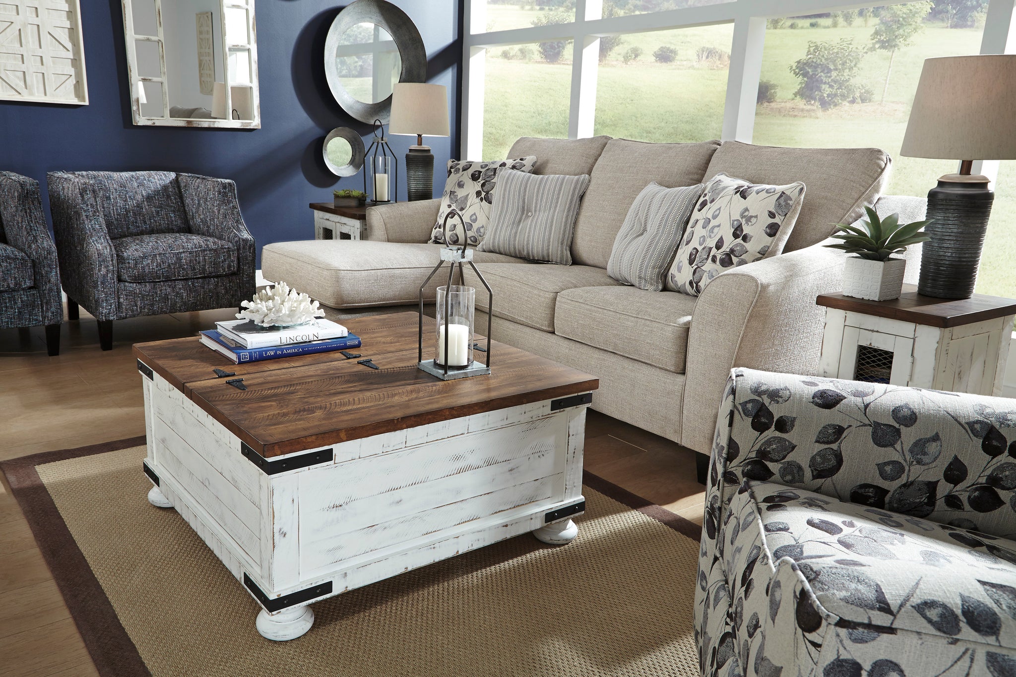 Abney chaise sofa store